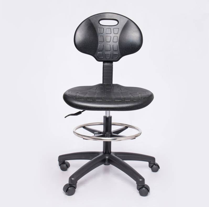 Silla de trabajo ESD | Conductiva, ajustable y cómoda