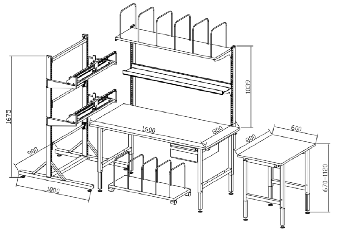 Packing Tables for Warehouses & Fulfillment