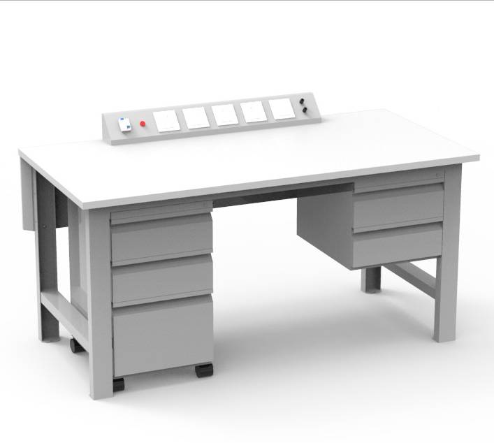 Clean Room Desks AMERICANA MODERN COTTON 60" Writing Desk Parker
