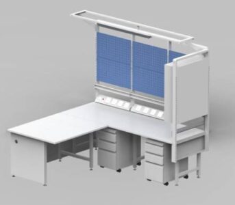 L-Shaped Workbenches for Space-Saving, Efficient Workflows