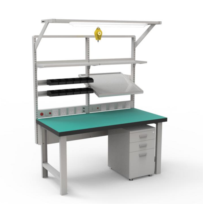Heavy Duty Steel Workbench - Fully Welded Industrial Strength ASIT ESD ...